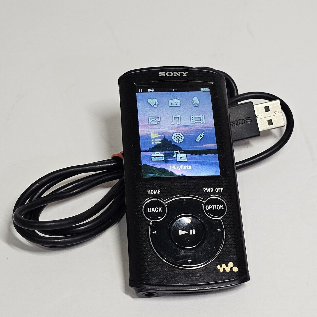 Sony Walkman NWZ-E463 4GB Black Digital Media Player MP3 - Etsy