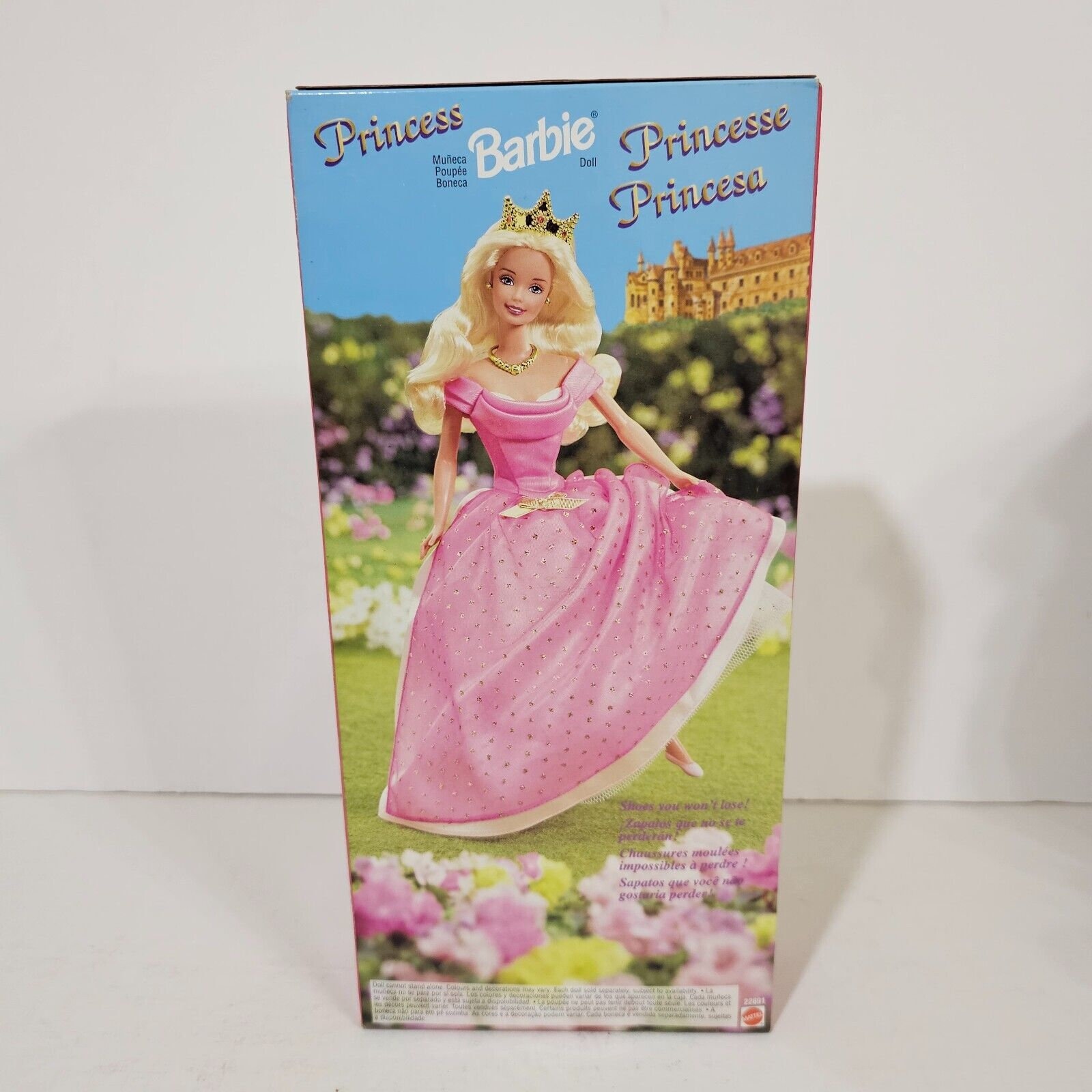 Vintage 1998 Princess Barbie Blonde Doll Easy to Dress Mattel #22891 ...