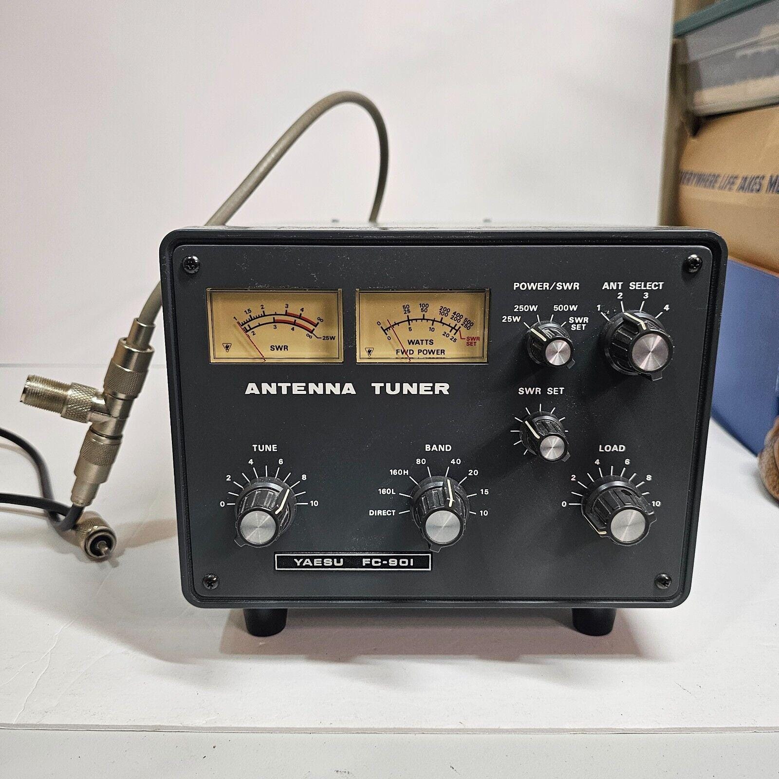 YAESU FC-901 Antenna Tuner Amateur Ham Radio Complete With Manual - Etsy