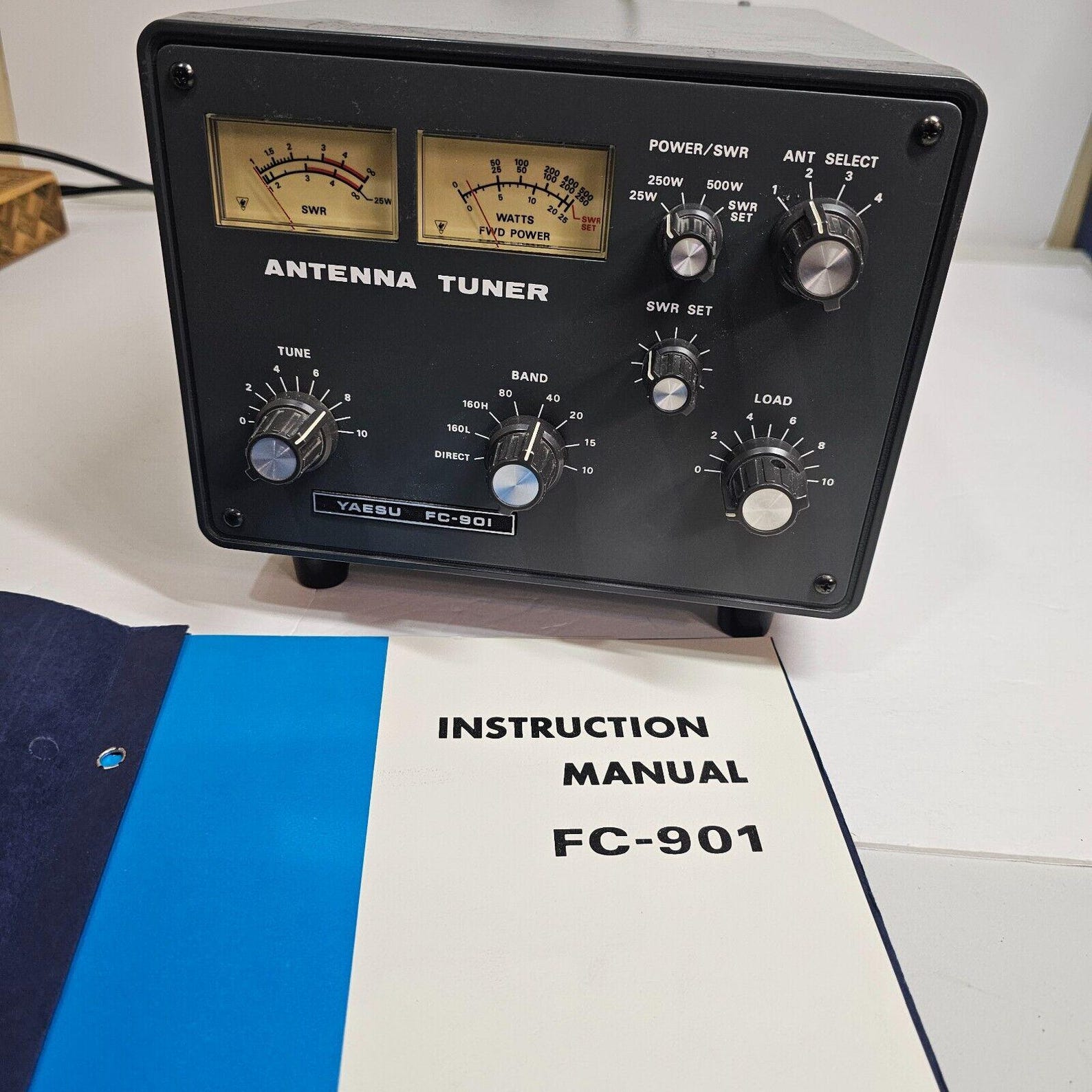 YAESU FC-901 Antenna Tuner Amateur Ham Radio Complete With Manual - Etsy