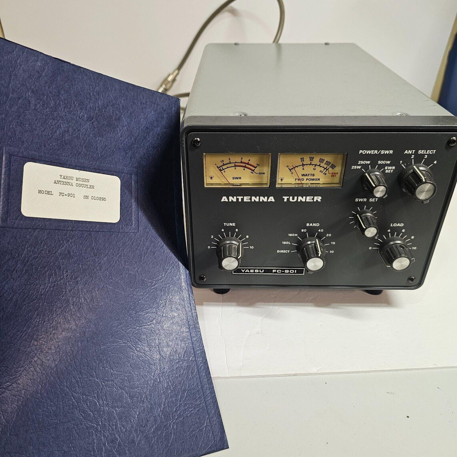 YAESU FC-901 Antenna Tuner Amateur Ham Radio Complete With Manual - Etsy