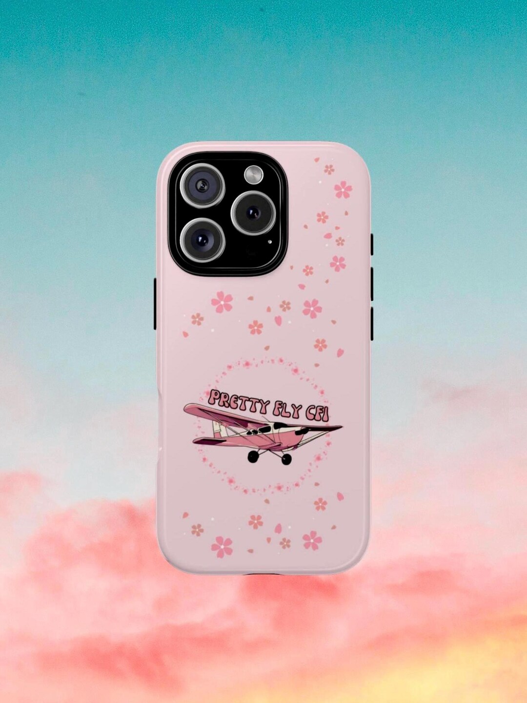 Pretty Fly CFI Aviation Phone Case, Flight Instructor Gift - Etsy