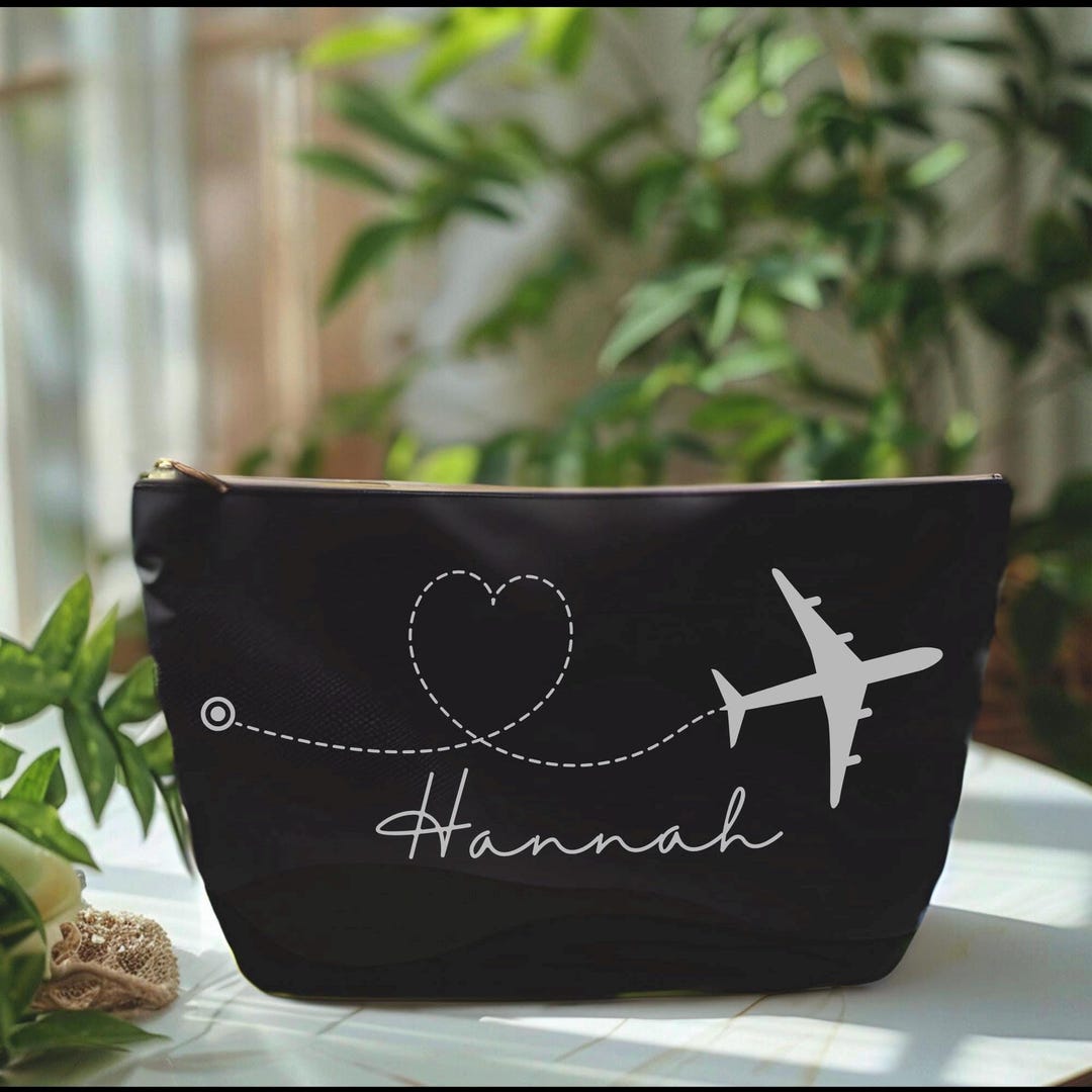 Personalized Aviation Travel Pouch: Pilot Gift - Etsy