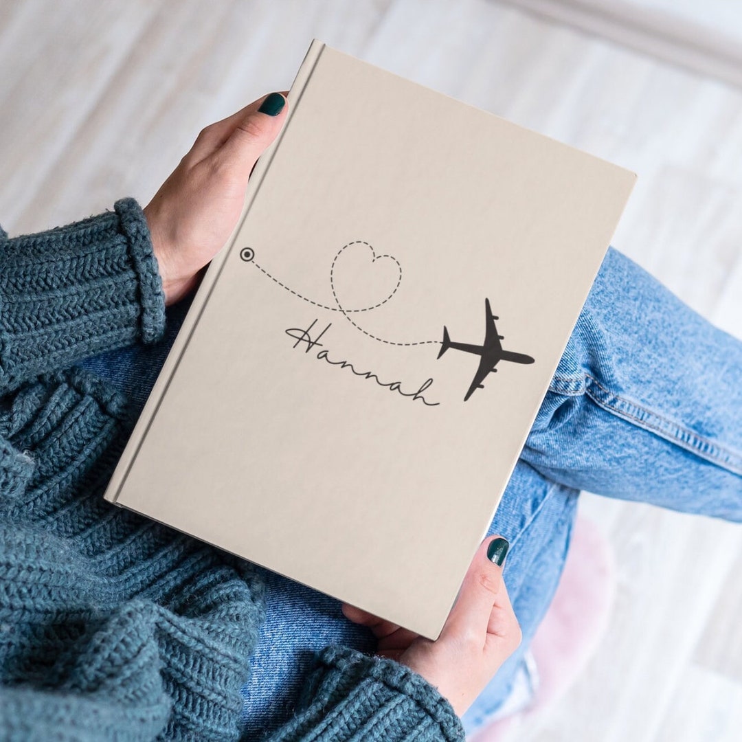 Personalized Journal Gift for Flight Attendants Pilot Journal Gift ...