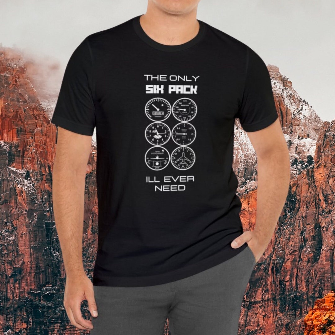 Pilots Six Pack Short Sleeve Gift for Pilots Private Pilots - Etsy