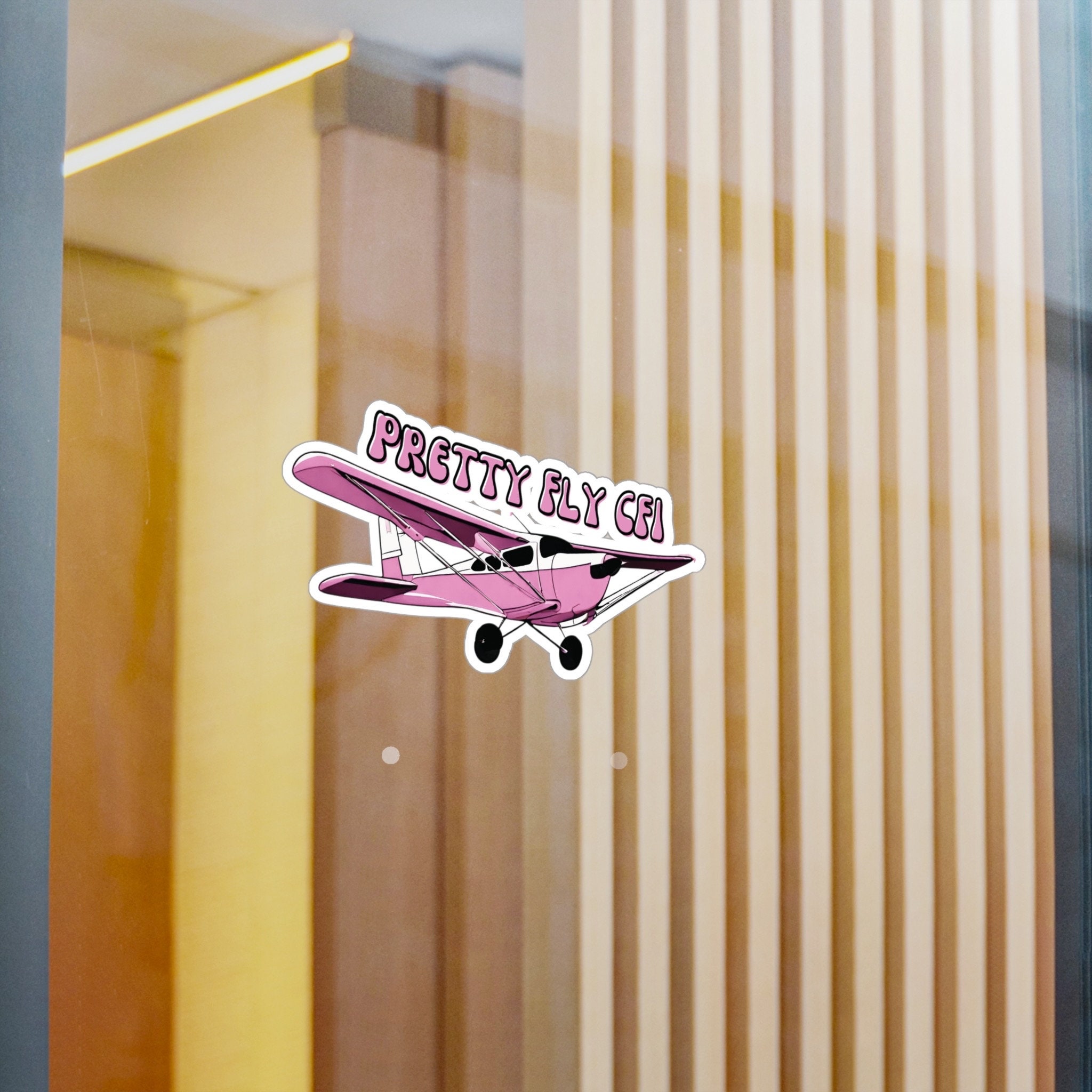 CFI Vinyl Decal Sticker Gift for Pilot Cessna Airplane - Etsy