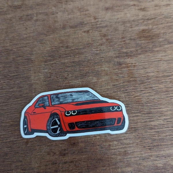 Dodge Demon Sticker - Etsy