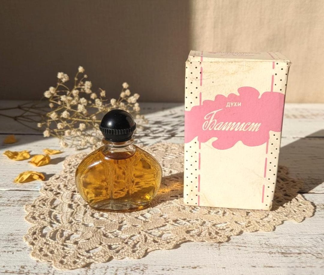 Vintage USSR Perfume "batist" – Soviet Kharkov – Rare Collectible ...
