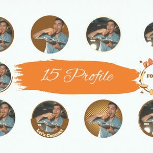 60 Youtube Food Vlogger Channel Branding Kit, Canva Editable Food ...