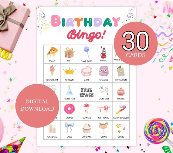 Printable Party Bingo Cards Free Valentine's Day Bingo Cards Printable
