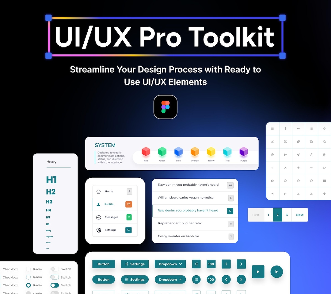 UI UX Pro Toolkit – the Ultimate Figma Design Kit Quick Guide for ...