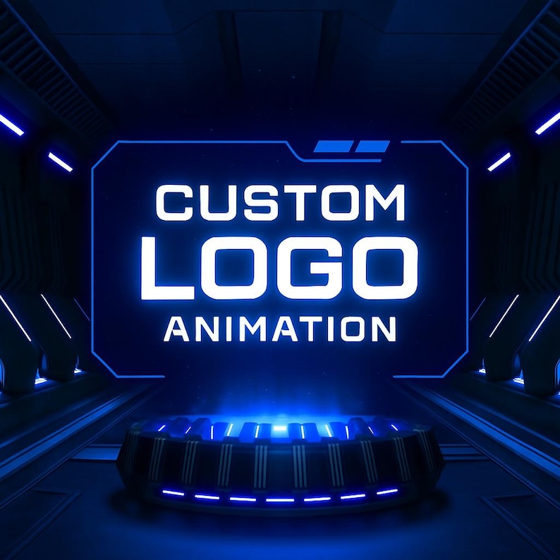 Custom Logo Animation | Animated Business Branding, Youtube Intro - Etsy
