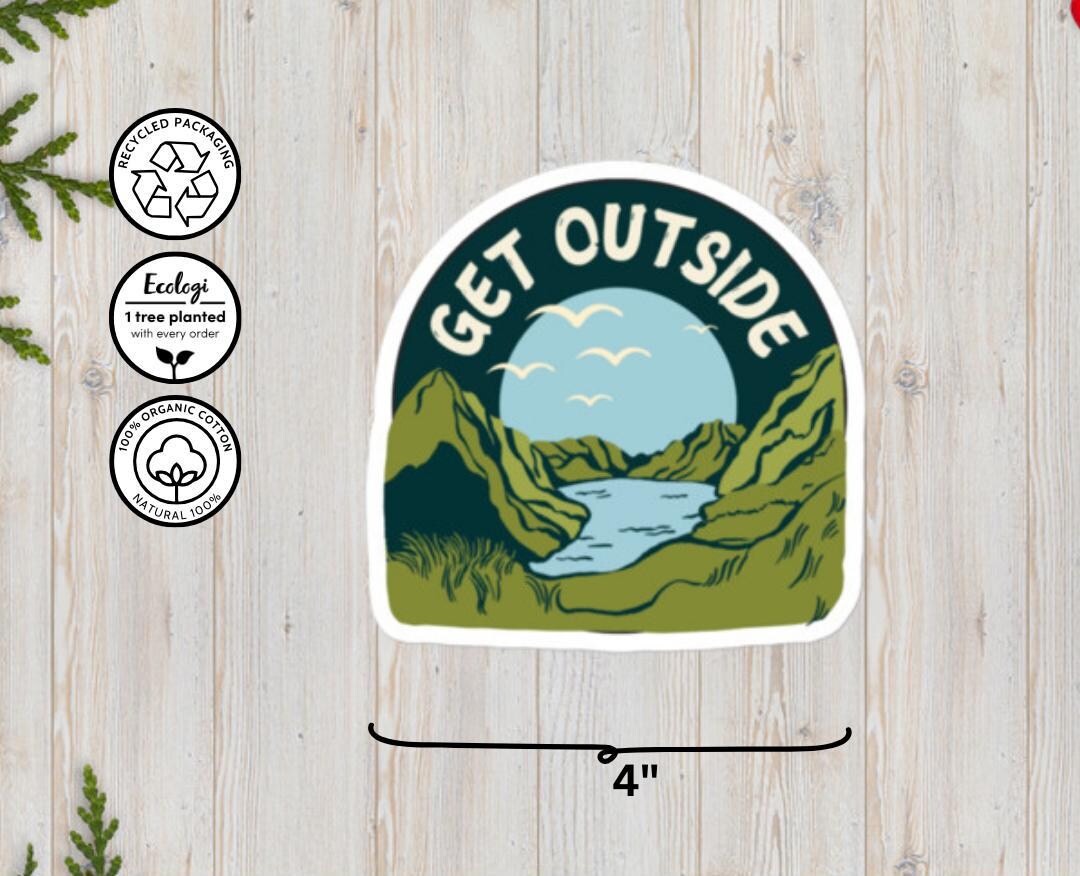 4″ Heavy Duty Get Outside! Journal Lakeside Nomad Camping Scrapbook ...