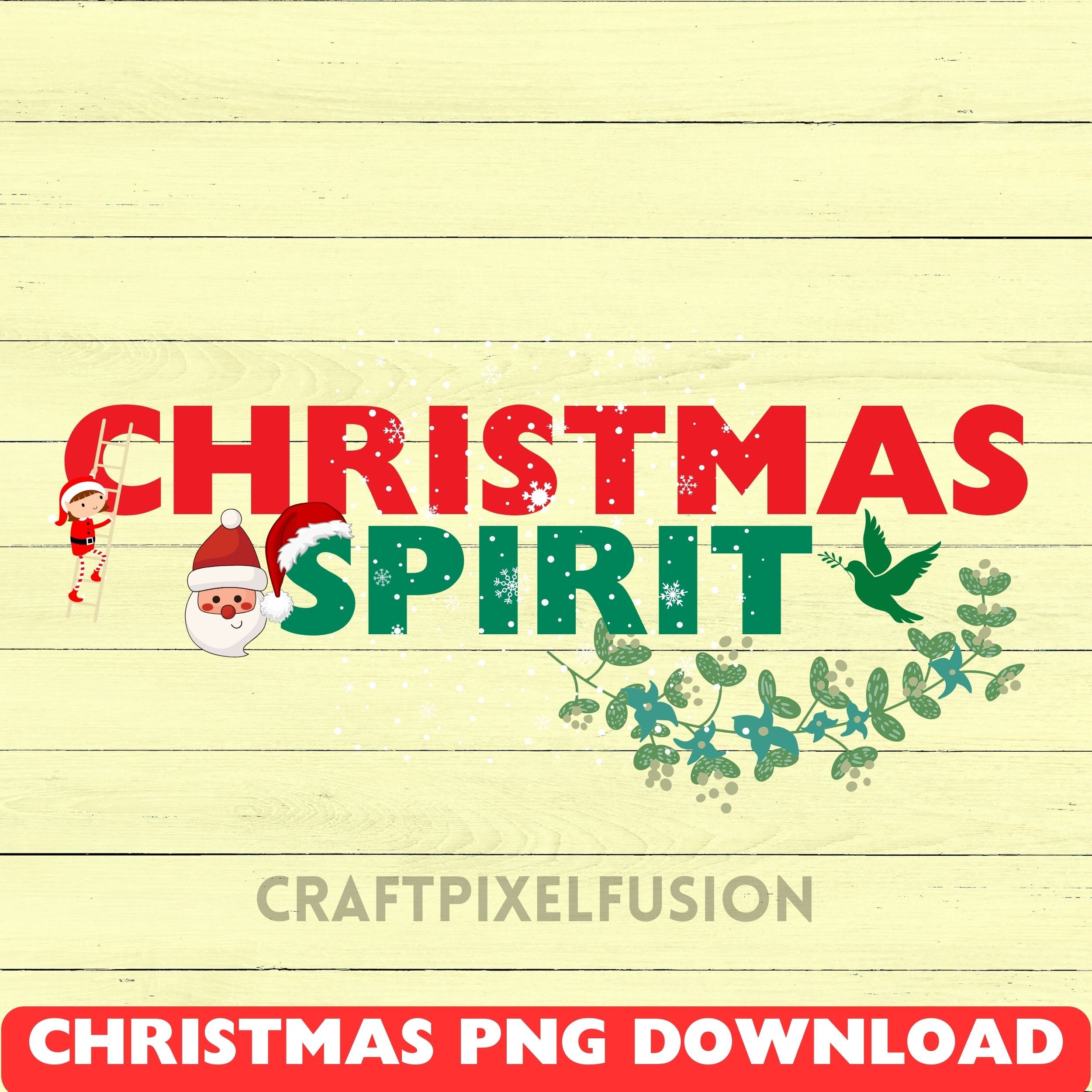 Christmas PNG Bundle Blessed - Caroling Fun- Christmas Magic ...