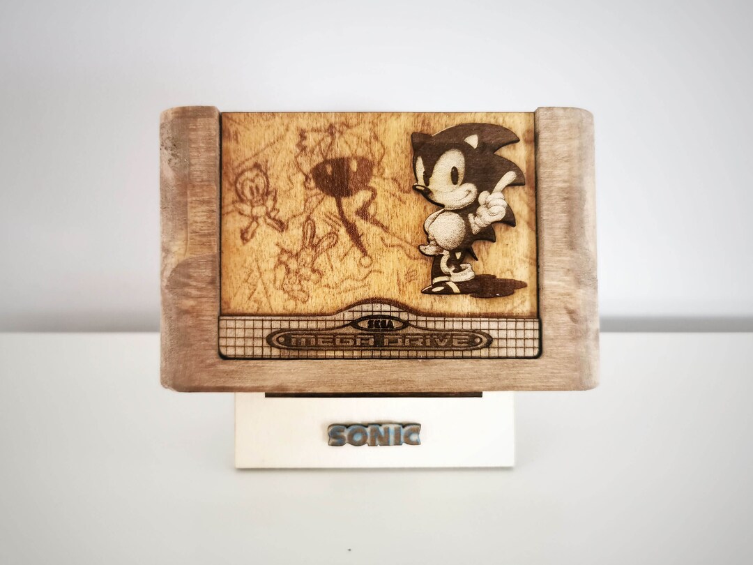 Sonic Wooden Megadrive - Etsy