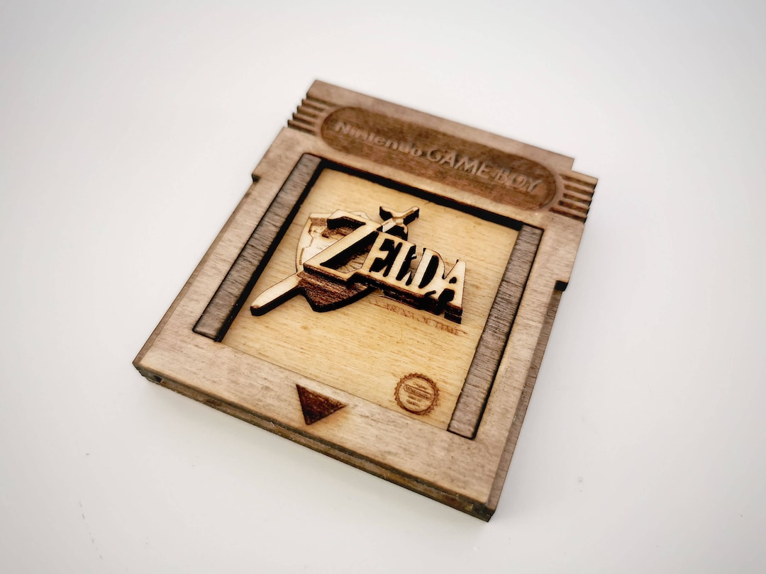 Wooden Game Boy Cartridge Zelda - Etsy