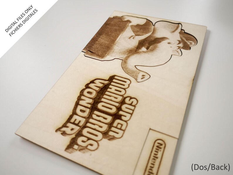Mario Wonder - Switch - Lasercut Digital File - Etsy