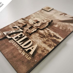 Zelda Breath of the Wild - Switch - Lasercut Digital File - Etsy