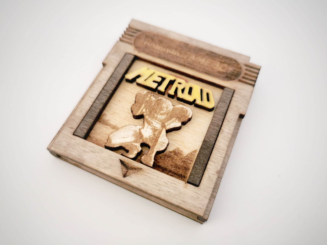 Wooden Game Boy Cartridge Metroid 2 - Etsy