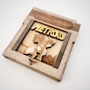 Wooden Game Boy Cartridge Metroid 2 - Etsy