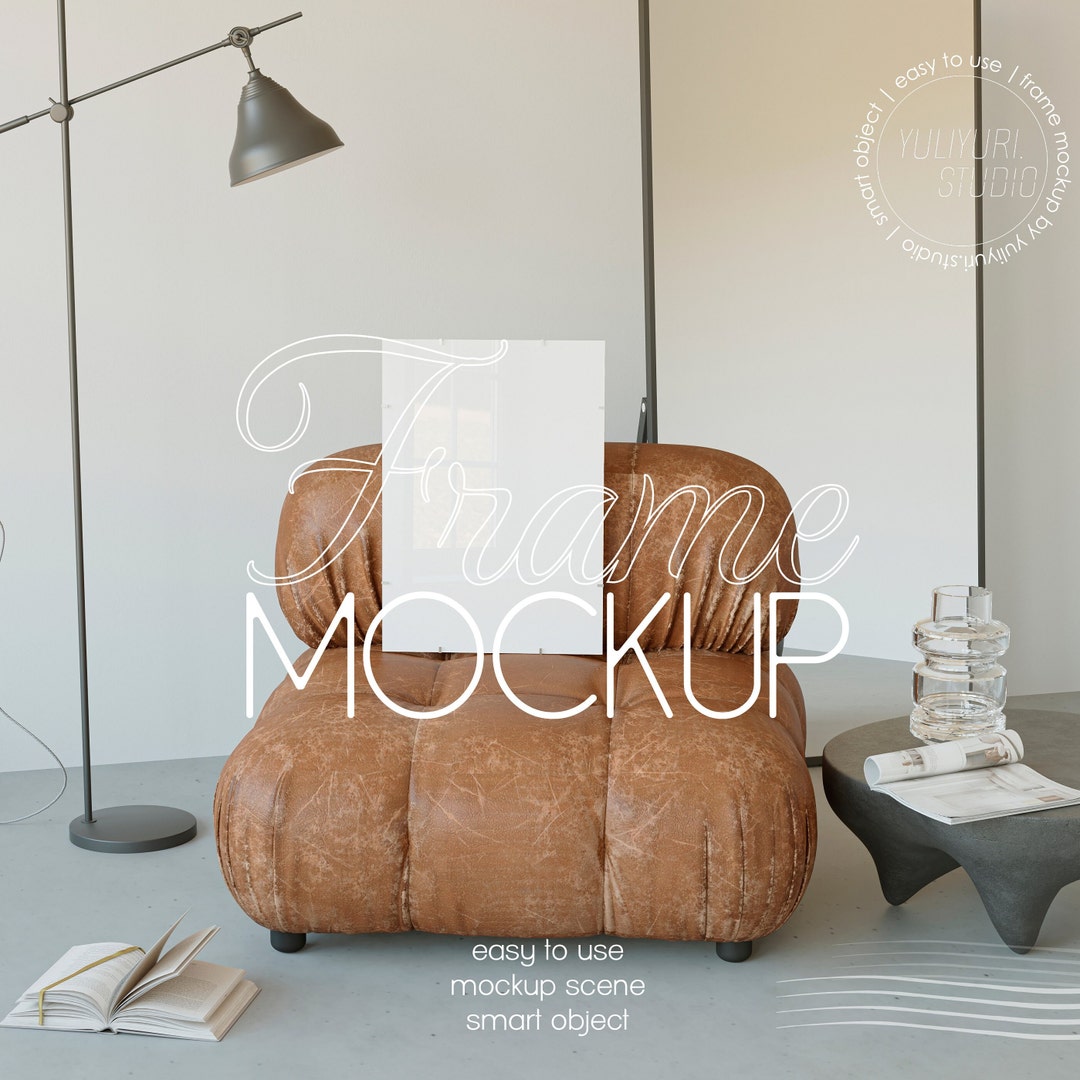 Acrylic Frame Mockup PSD for Photoshop, Minimalist Poster Mockup, Print ...