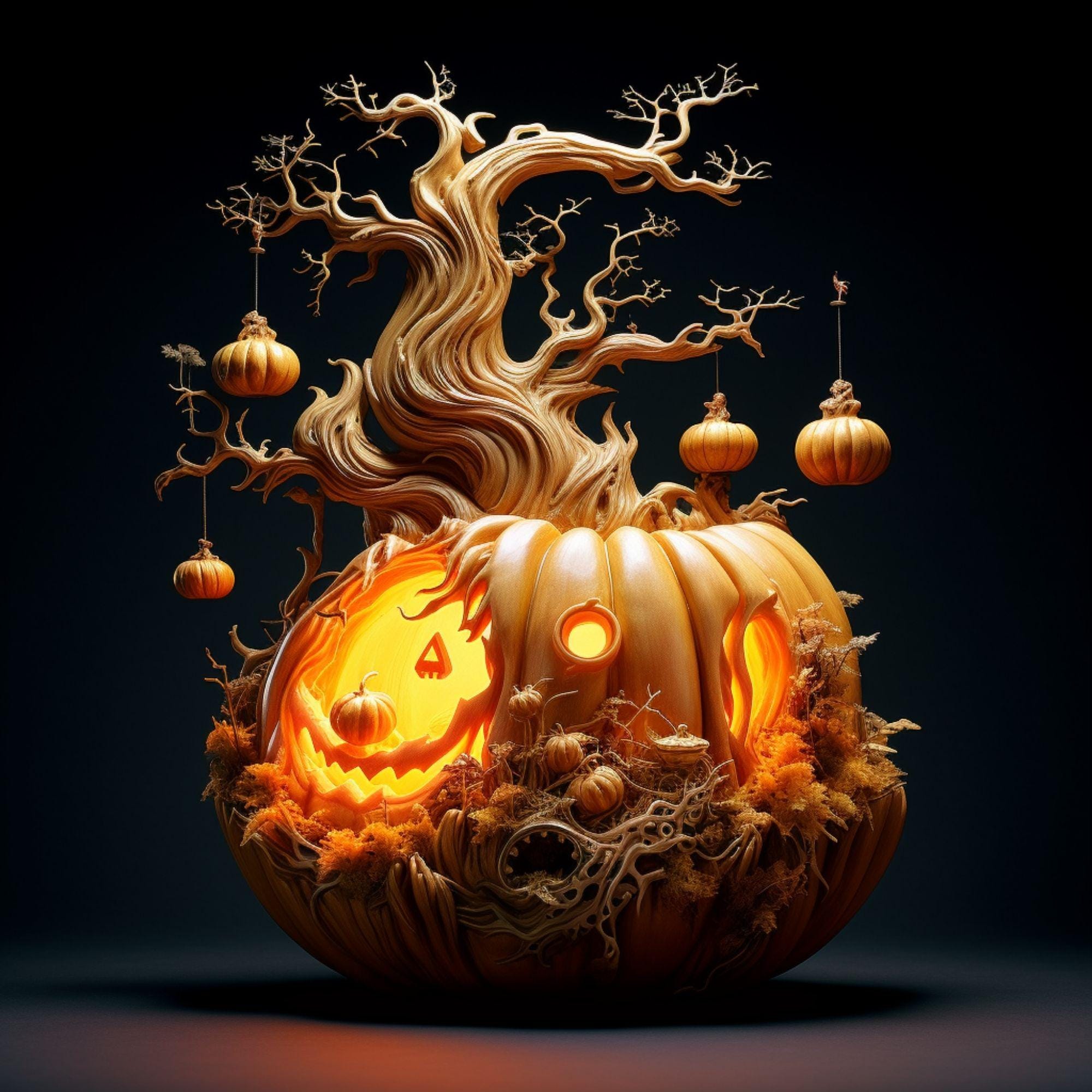 The Enchanted Pumpkin and Halloween: A Magical Symbol of the Spooky ...