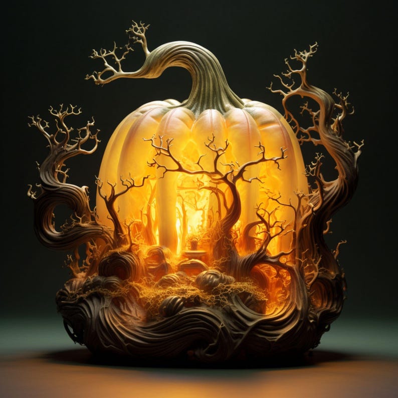 The Enchanted Pumpkin and Halloween: A Magical Symbol of the Spooky ...