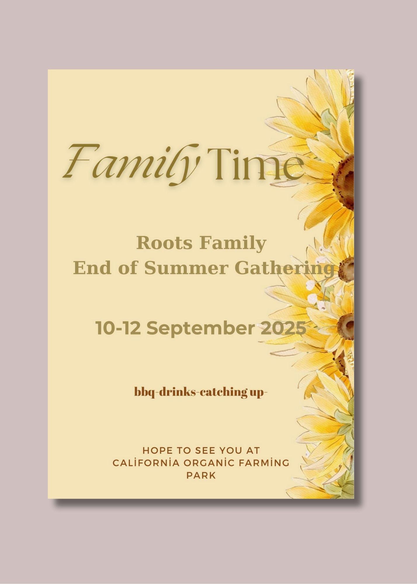 Family Summer Invitation - Family Party Invitation, Family Reunion ...