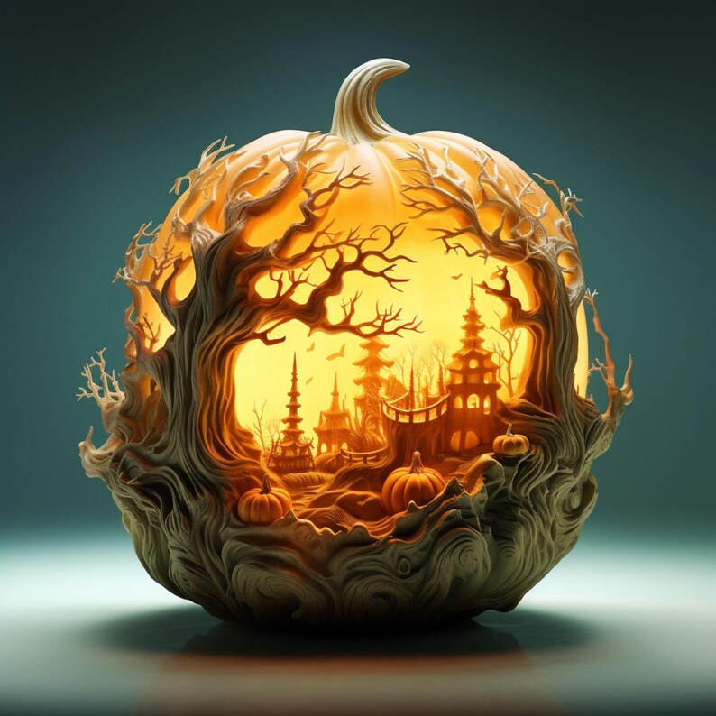 The Enchanted Pumpkin and Halloween: A Magical Symbol of the Spooky ...