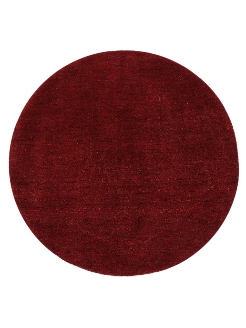 Modern Handknotted Solid Dark Red 100% Woolen Hand Tufted Rug Designer ...