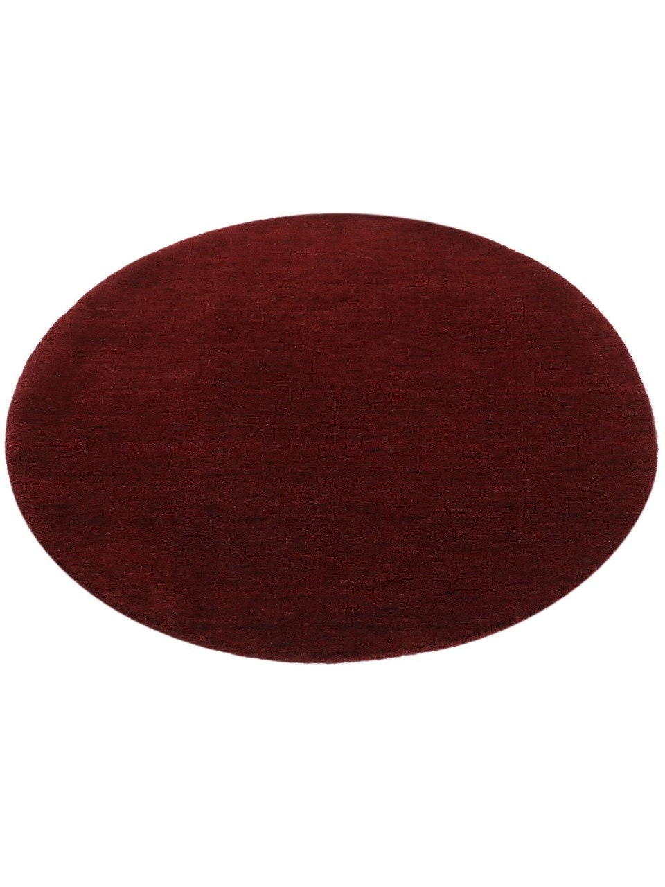 Modern Handknotted Solid Dark Red 100% Woolen Hand Tufted Rug Designer ...