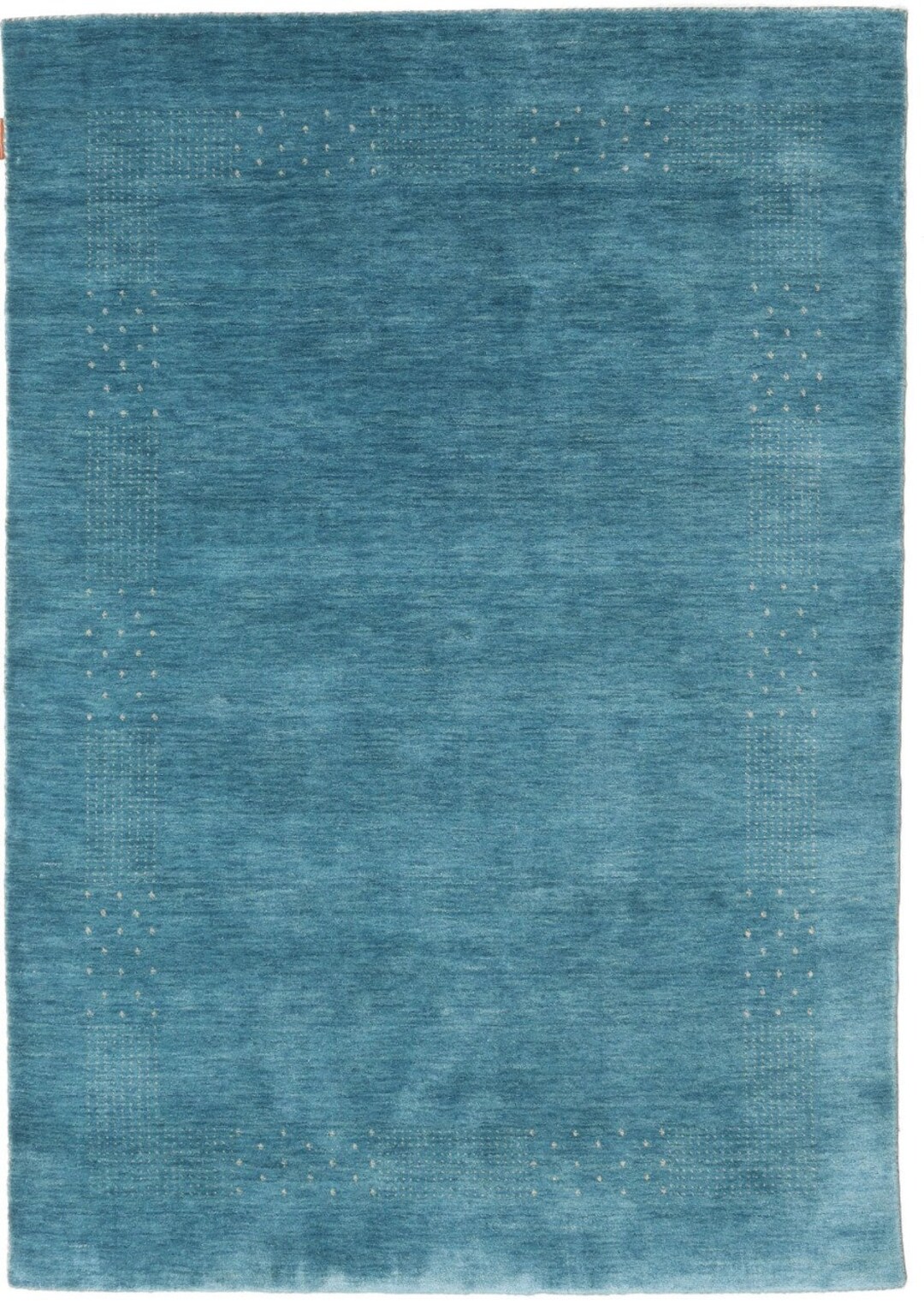 Loribaf Modern Handloom Wool Blue 100% Woolen Hand Tufted Rug Designer ...