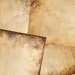 Tea Stain Paper Digital Download, Printable Junk Journal With Coffee ...