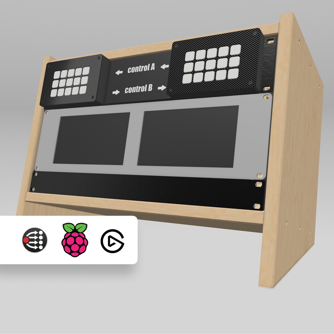 Rack Mount Streamdeck & Raspberry Pi Multimedia Controller - Etsy