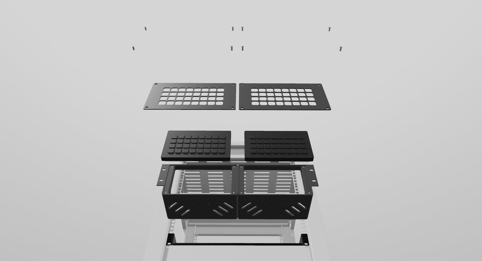 3D Print Files | Rack Mount Streamdeck & Raspberry Pi | Multimedia ...