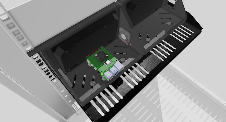 3D Print Files | Rack Mount Streamdeck & Raspberry Pi | Multimedia ...