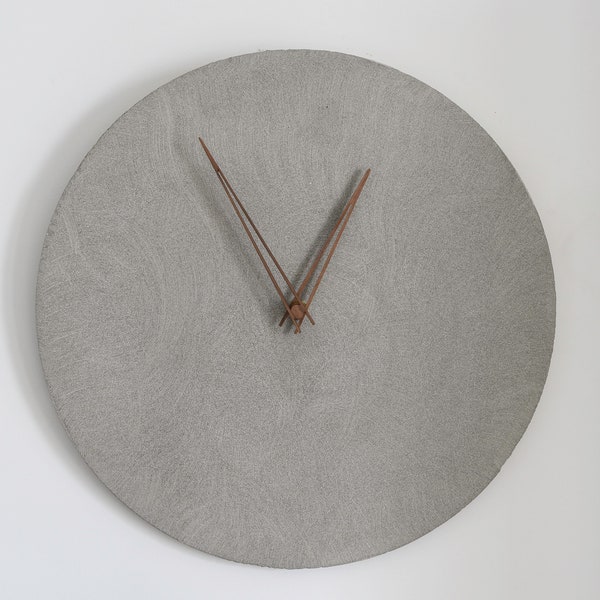 Concrete Clock - Etsy