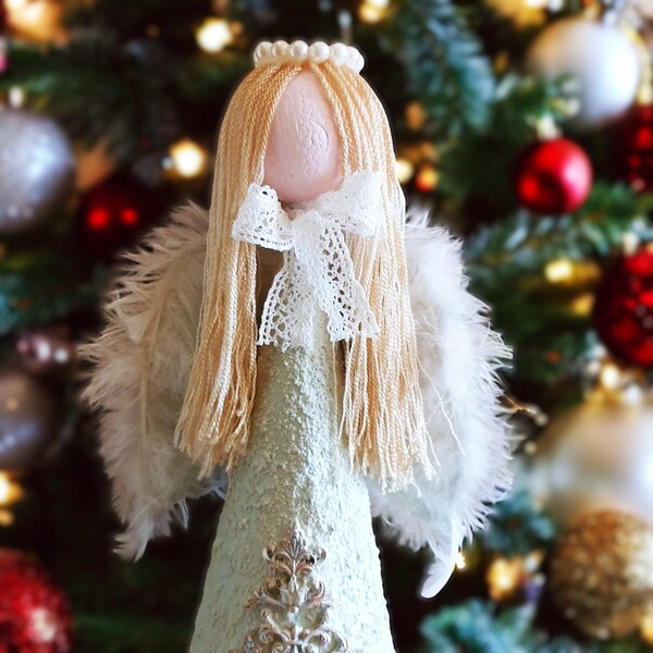 Faceless Angel Figurines - Etsy