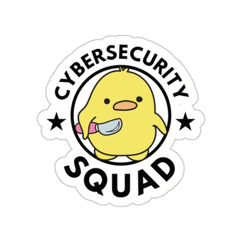 Cybersecurity Squad Sticker, Cybersecurity Analyst Gift, Cybersecurity ...
