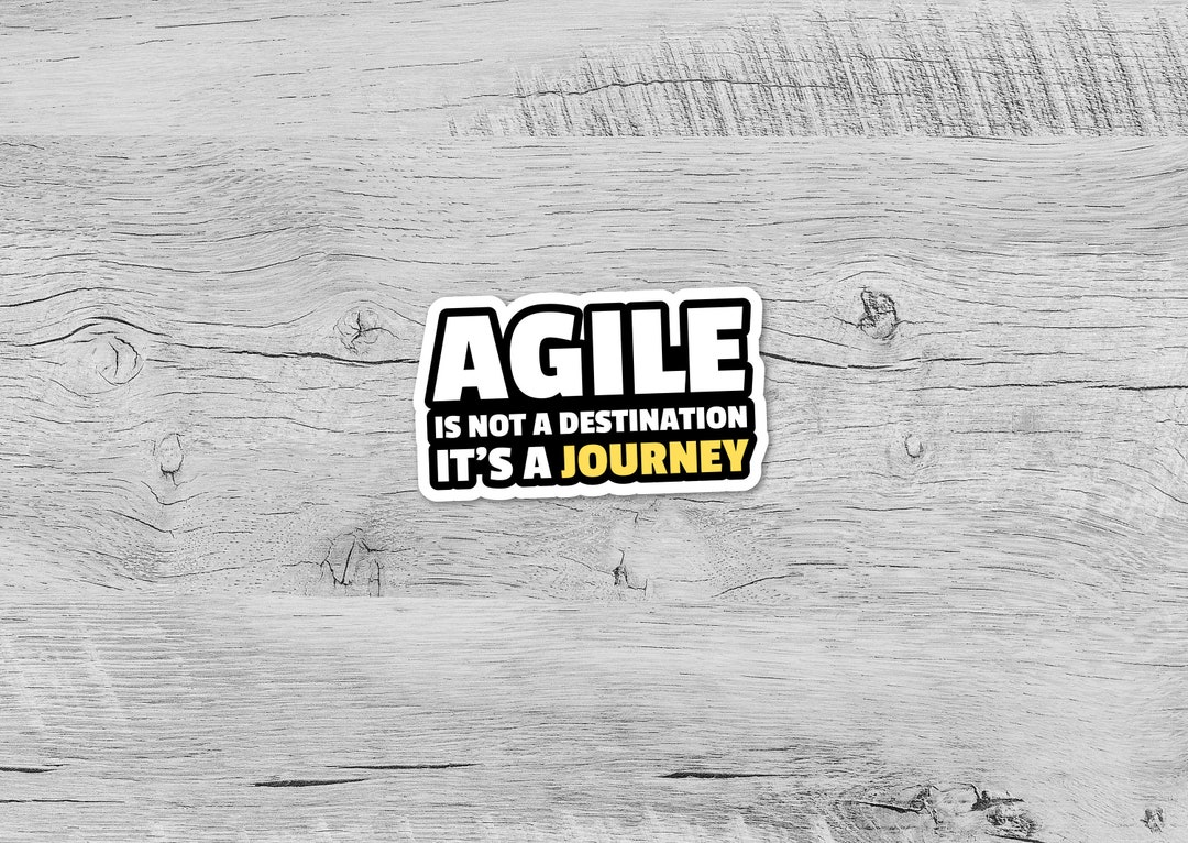 Agile Laptop Sticker, Software Developer Sticker, Scrum Master Sticker ...