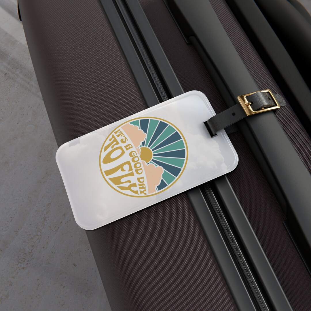 Personalized Luggage Tag for Travel Lovers and Airline Crew ID, Great ...