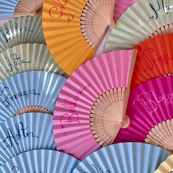 Paper Fans - Etsy