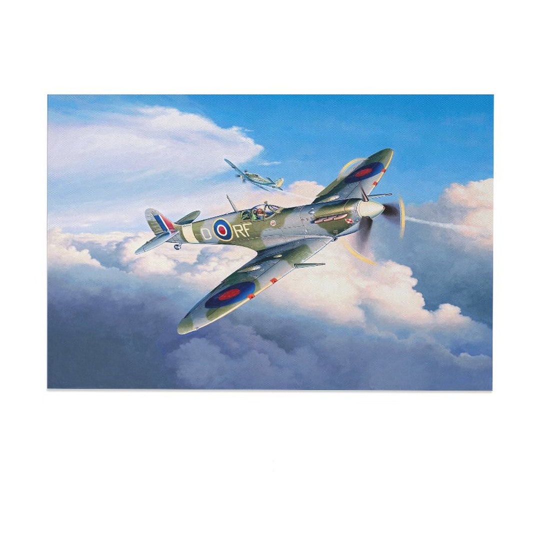 Supermarine Spitfire Canvas Poster Wall Art Decor Bedroom Room - Etsy