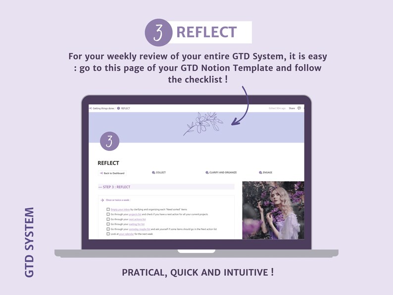 GTD Notion Template - Getting Things Done Digital Planner (PDF) - Etsy