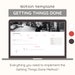 GTD Notion Template Getting Things Done GTD Templates, Notion Planner ...