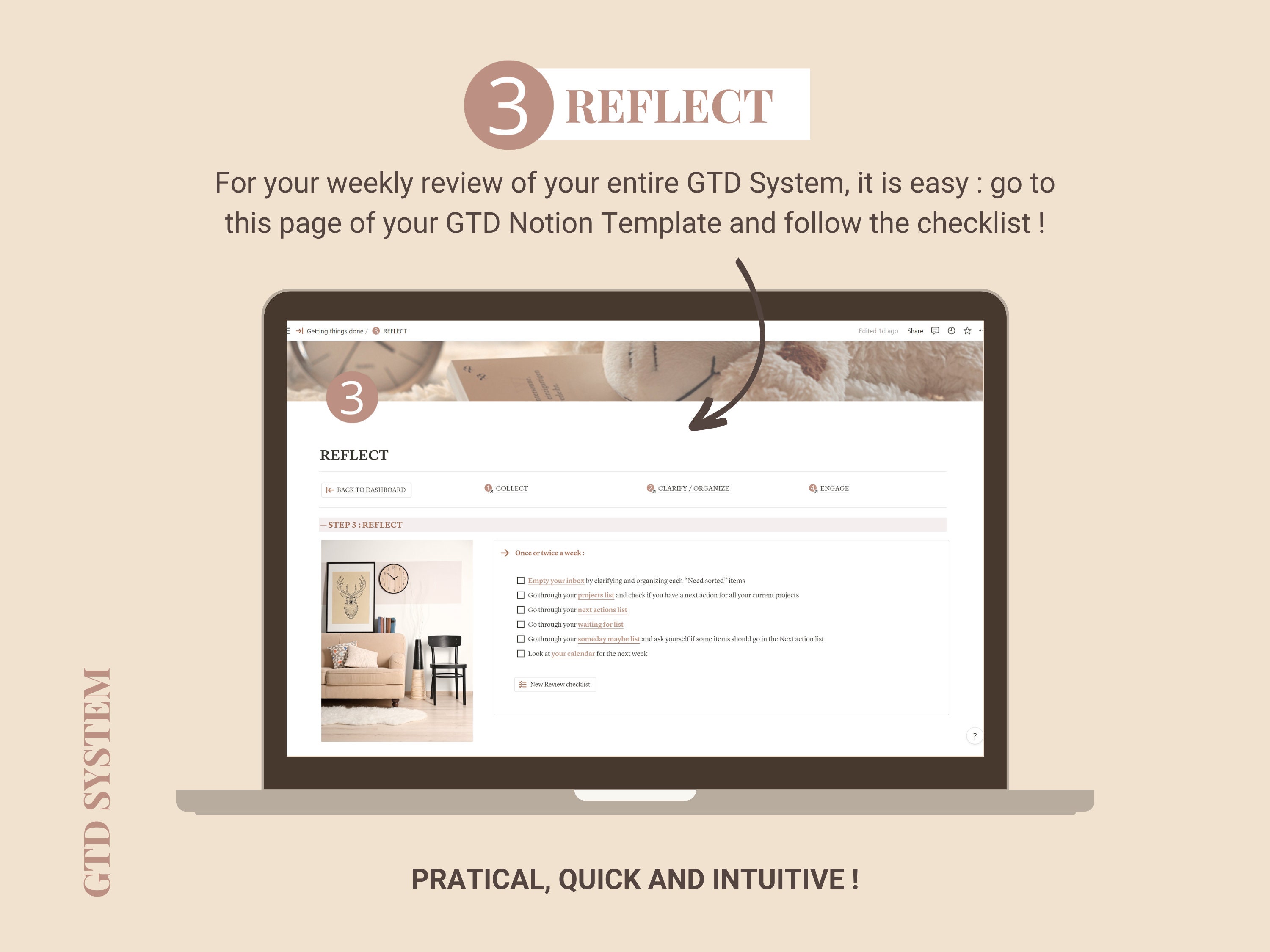 Notion GTD Template, Getting Things Done, GTD Templates, GTD Template ...