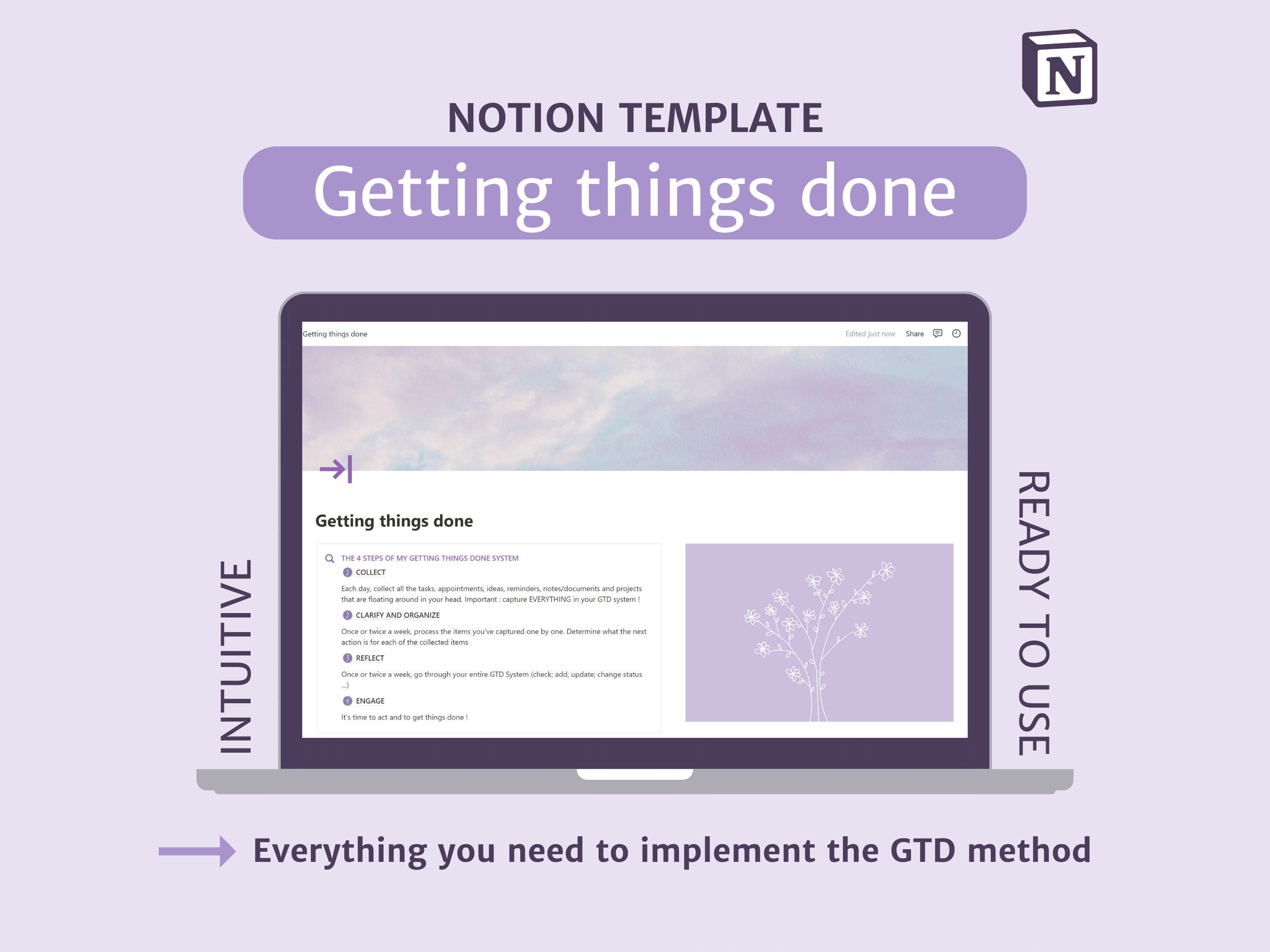 GTD Notion Template Getting Things Done GTD Templates GTD - Etsy