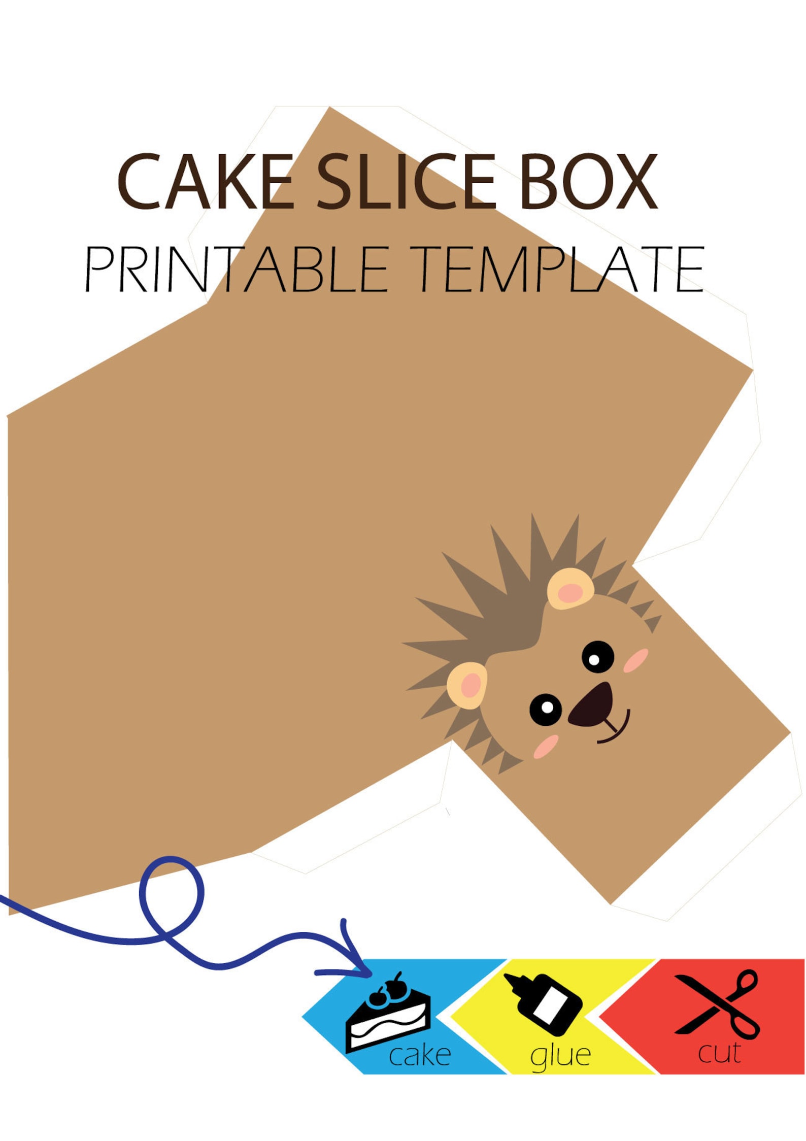 Paper Birthday Cake - Etsy