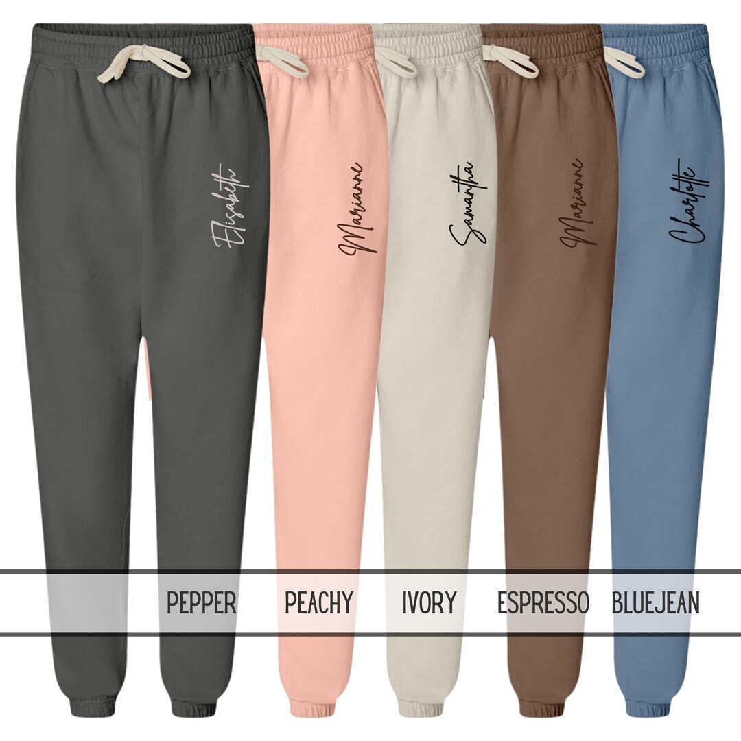 Cozy Bridal Loungewear Sweatsuit Set Comfort Colors® Premium Wedding ...