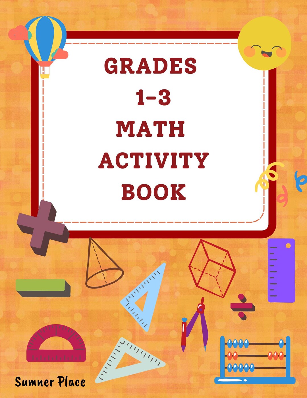 Grade 1 to 3 Math Activity Workbook, Digital File PDF, Printable, Math ...